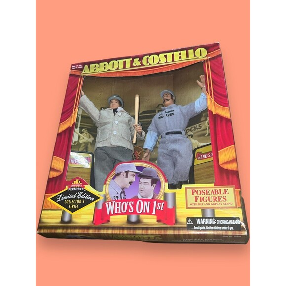 Exclusive Premiere | Games | Abbott Costello Whos On First Poseable ...